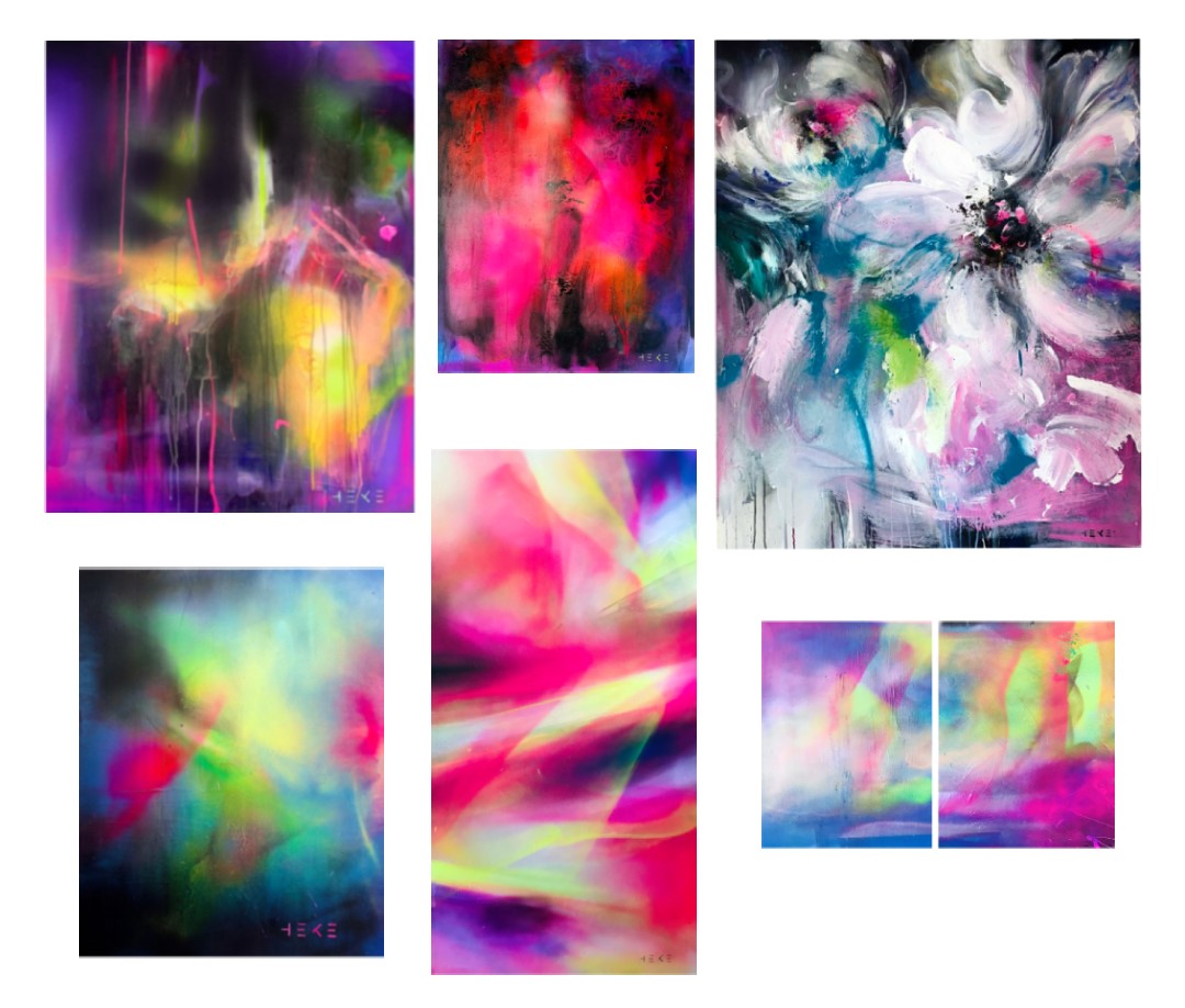 HEKE Our featured artist this November at Noordhoek Art Point